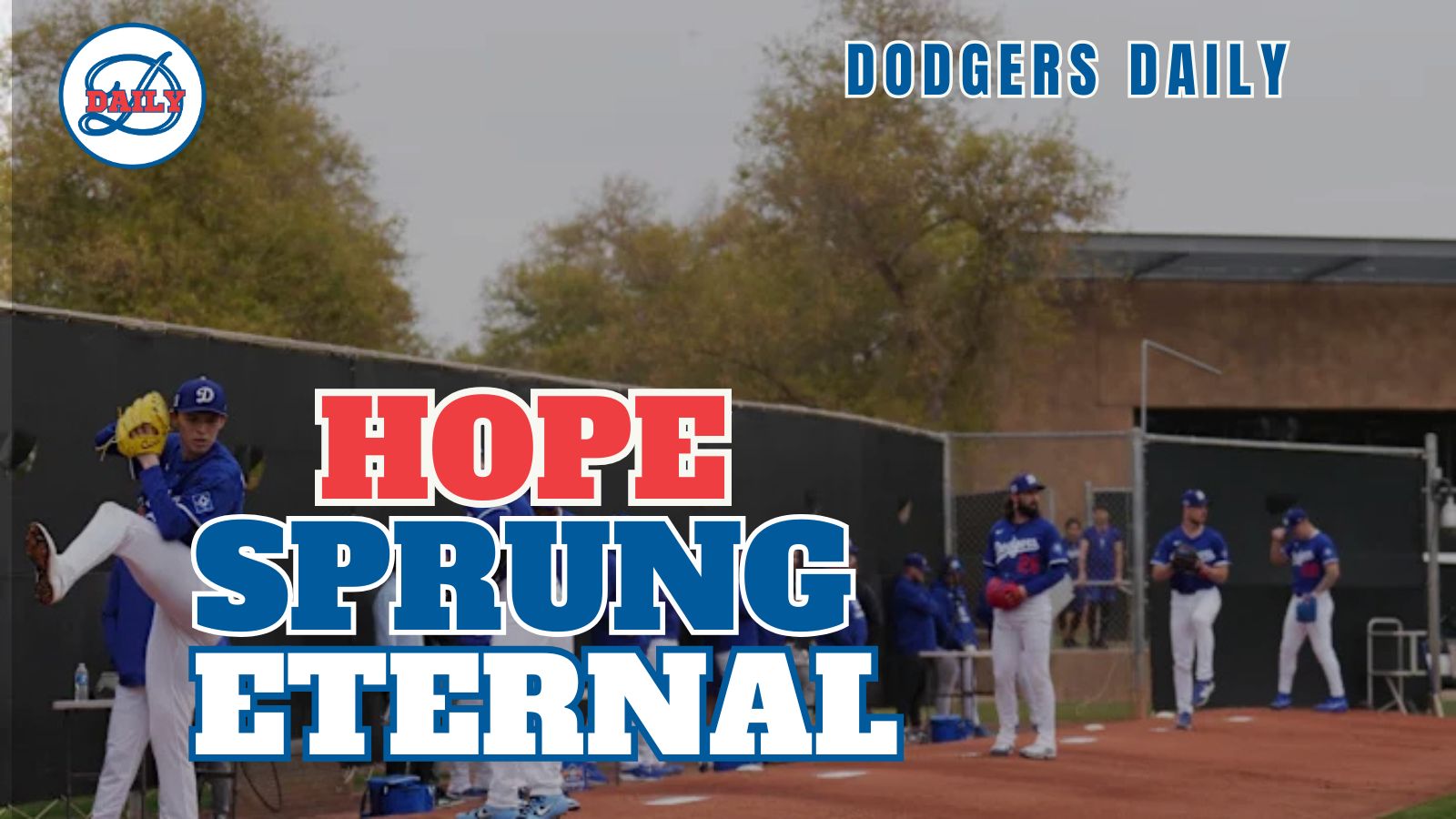 Spring Training Game 1 Lots of Fun! - Dodgers Daily